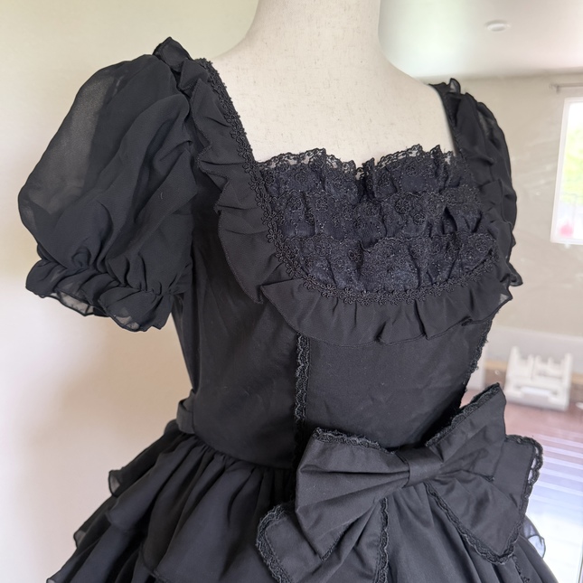 BODYLINE Perlich OP Black sz M - Dresses - Lace Market: Lolita Fashion ...