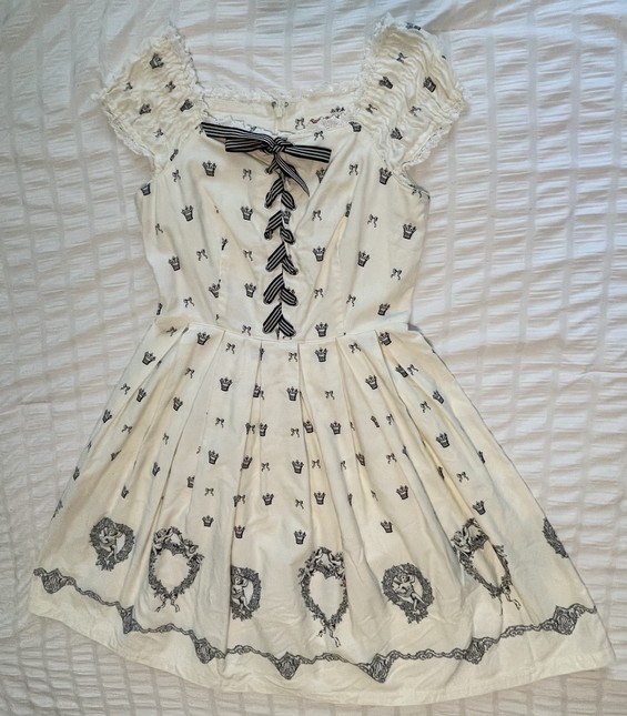 Emily Temple Cute - (Unknown) Cherub/Angel and Crown Print JSK ...