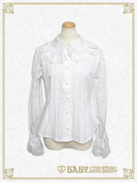 NWT BTSSB Back Pintuck Blouse (2017) in White - Blouses - Lace Market ...