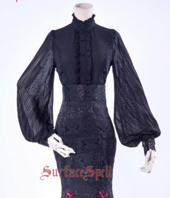 Surface Spell Blouse [FREE US Shipping] - Blouses - Lace Market: Lolita ...
