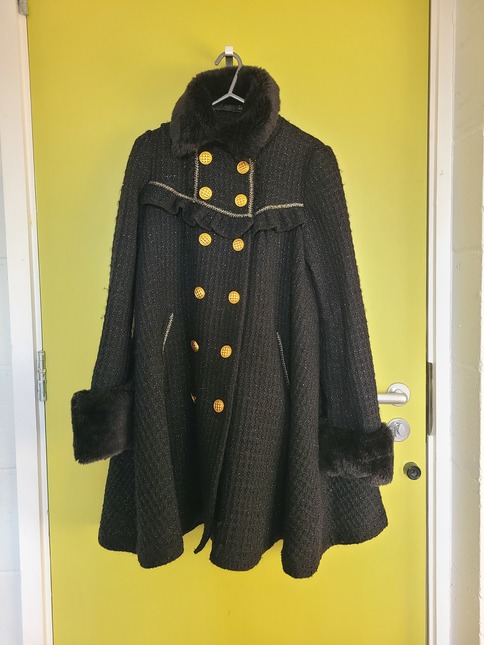 Angelic Pretty Victoria Coat (2016) - Black - Coats - Lace Market ...