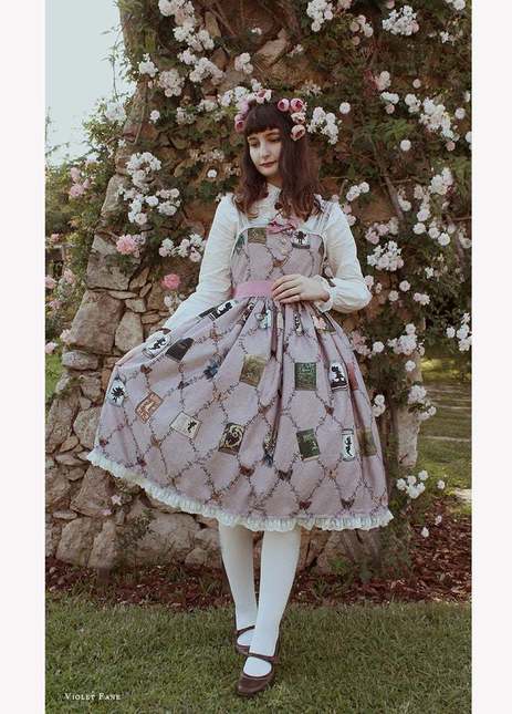 Violet Fane Studying the Fairies JSK - Jumperskirt - Lace Market ...