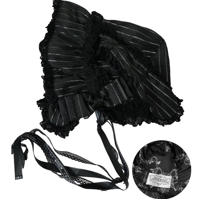 H.naoto Frill Bunny Ear Bonnet(final price reduction) - Hair ...