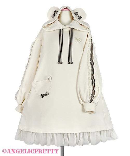 AP Bear Ribbon Cutsew OP - One Piece - Lace Market: Lolita Fashion Sales