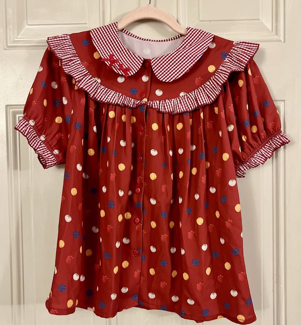 Crucis assorted berry blouse - Blouses - Lace Market: Lolita Fashion Sales