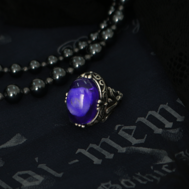 Moi Meme Moitie Rose Cabochon Ring - Rings - Lace Market: Lolita ...