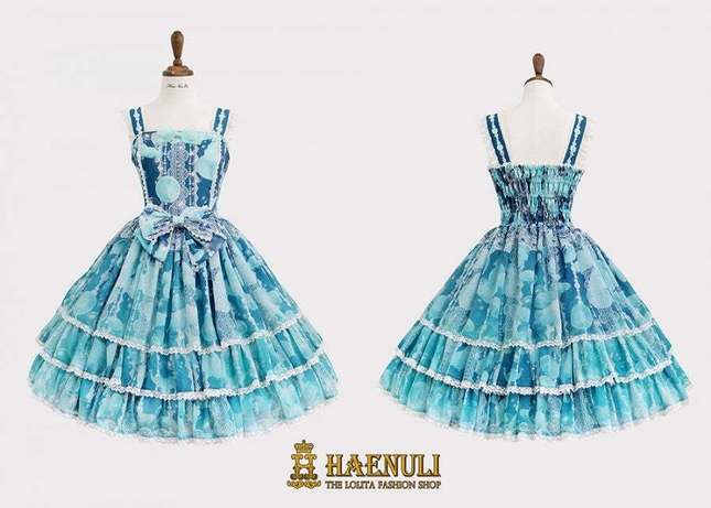 Haenuli Moon Jelly Princess JSK, XL/2X - Dresses - Lace Market: Lolita ...