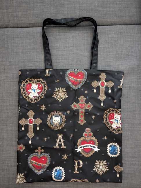 Angelic Pretty Noble Collection Tote Bag - Bags and Purses - Lace ...
