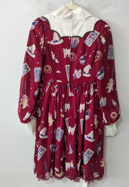 Angelic Pretty - Little Witch OP (red) - Dresses - Lace Market: Lolita ...
