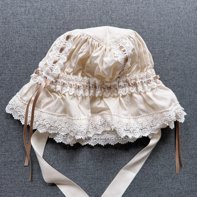 Alice and The Pirates Classical Maid Cap Ivory x Ivory - Hair ...