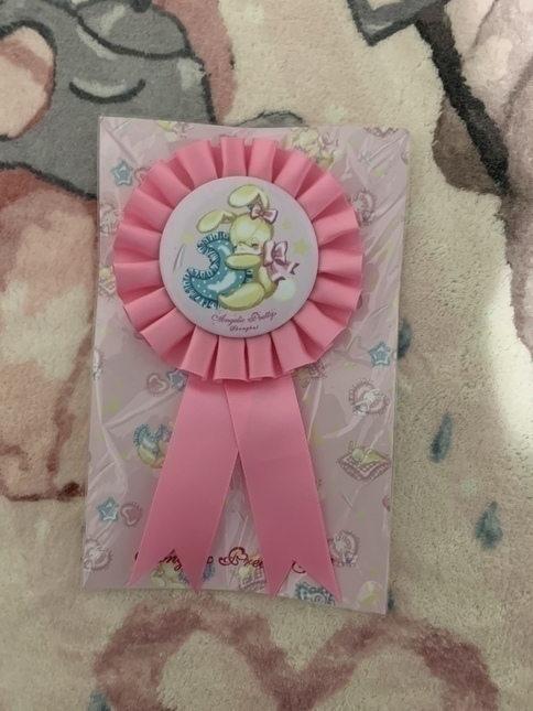 Angelic Pretty Sleeping Lyrical Bunny Rosette Brooch - Brooches and Pins - Lace Market: Lolita ...