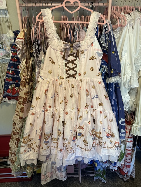 Meta/Crown Label Teddy Bear Baker Bustle JSK - Jumperskirt - Lace ...