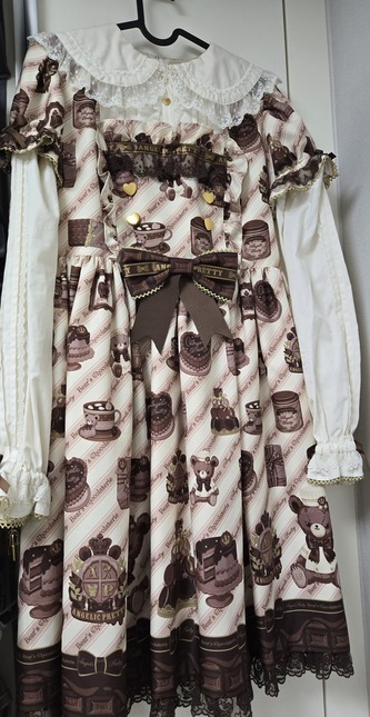 AP Bear's Chocolaterie OP - One Piece - Lace Market: Lolita Fashion Sales