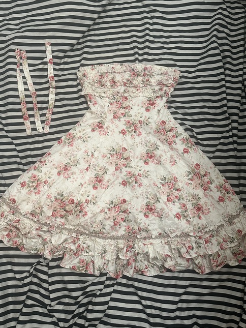 Victorian Maiden 2008 Rococo Bouquet Sundress JSK - Dresses - Lace ...