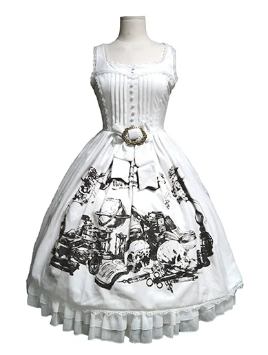 Haenuli's The Lab white/black colorway - Dresses - Lace Market: Lolita ...