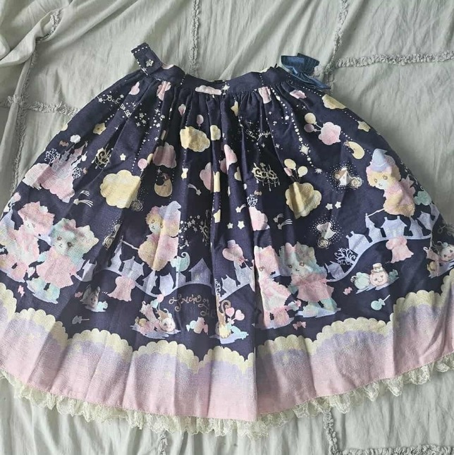 My sweet mate Kuma a trick or Treat - Skirts - Lace Market: Lolita ...