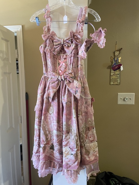 AP Rose Museum Special Set in Pink + Headbow +PLUS SIZE FRIENDLY+ ...