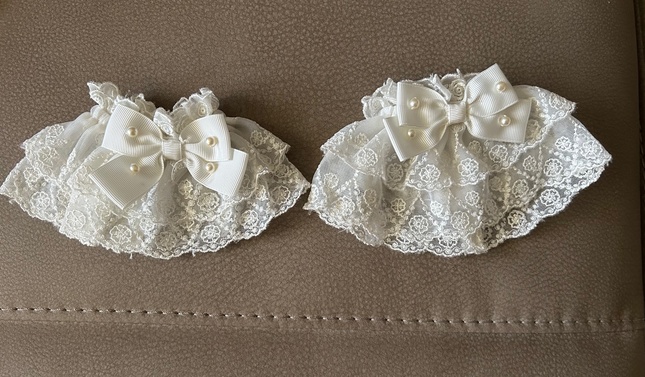 Bodyline wrist cuffs- white - Gloves and Wristwear - Lace Market ...