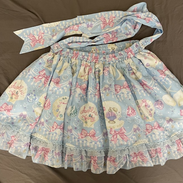 Angelic Pretty Jewel Marine Skirt - Skirts - Lace Market: Lolita ...
