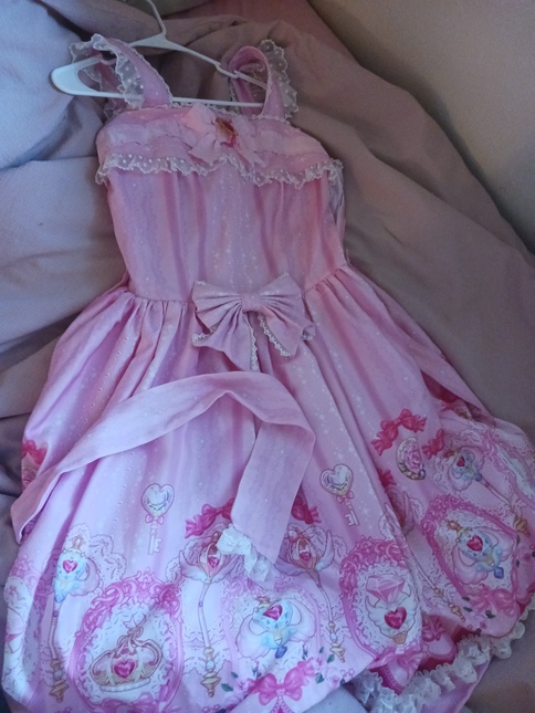 Haenuli Crystal Guardians Pink L (JSK+HB) - Jumperskirt - Lace Market ...