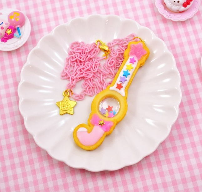 Sugarstar Cafe Precure A La Mode Wand Necklace - Jewelry - Kei Market: Buy and Sell Japanese ...