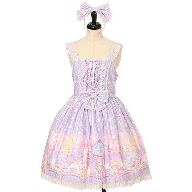 (KC, JSK set) AP Cotton Candy Shop JSK and KC Angelic Pretty ...