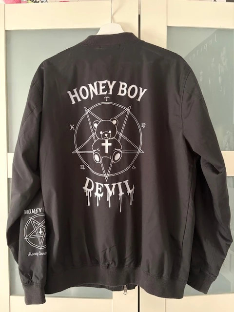 Honey Cinnamon Devil Blouson Jacket - Outerwear - Kei Market: Buy and ...