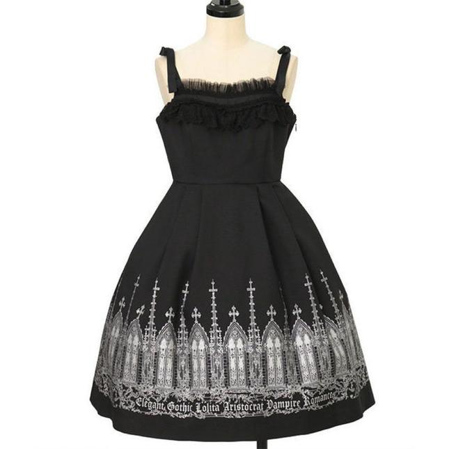 MmM Neo Gothic Arch JSK - Dresses - Lace Market: Lolita Fashion Sales