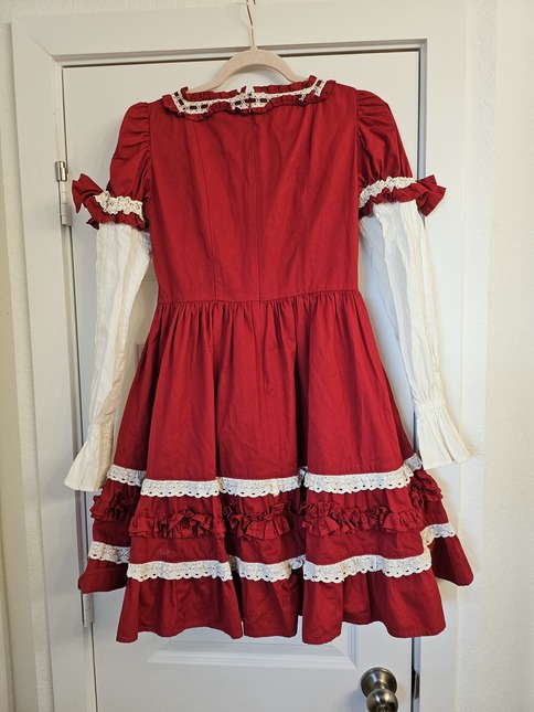 Angelic Pretty 2003 Amy OP and matching Headbow set - One Piece - Lace ...