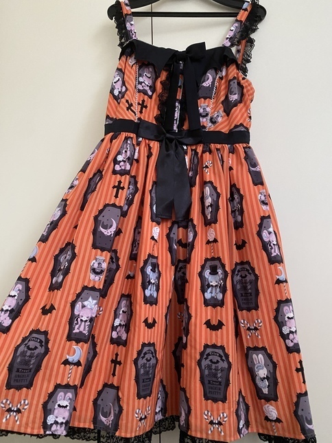 AP Horror Candy Shop JSK in 🎃 orange - Jumperskirt - Lace Market ...