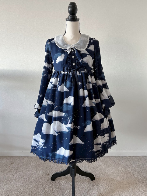 Angelic Pretty Misty Sky OP (2023) - Dresses - Lace Market: Lolita ...