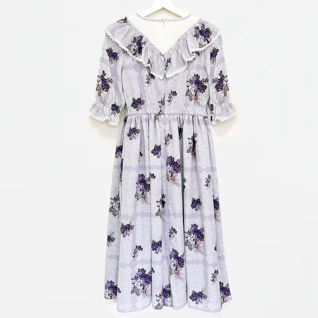 Melody BasKet Violet Lace Yoke Switch Onepiece - One Piece - Lace ...