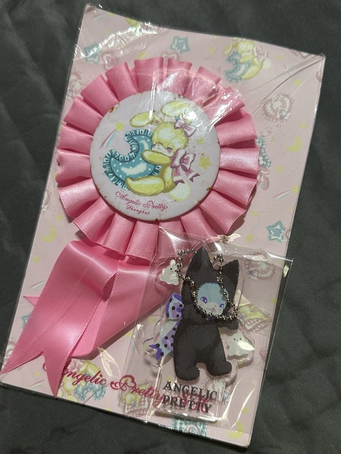 Angelic Pretty ghost cat chain +free bunny brooch set - Hair Clips and ...