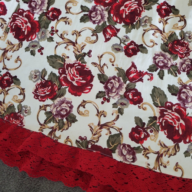 Bodyline - 2009 Rose Arabesque SK - White x Red - Skirts - Lace Market ...