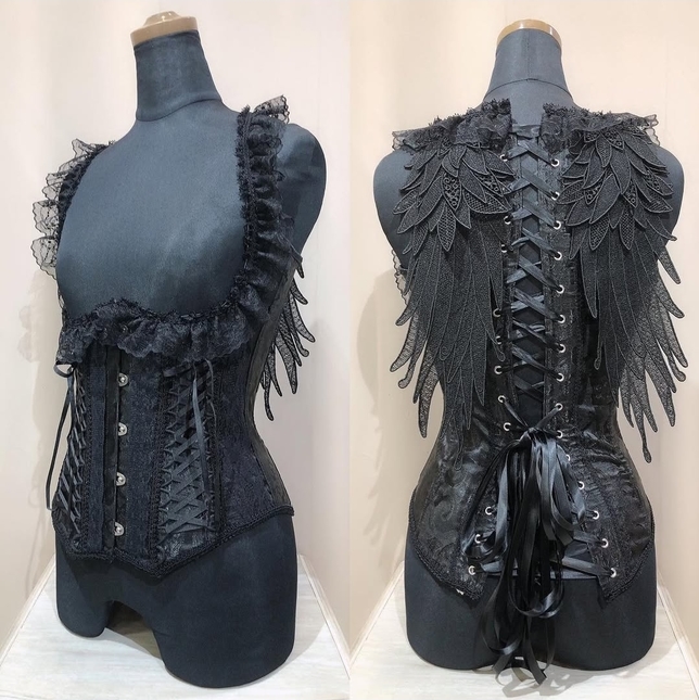 MR Corset Double-Laced Angel Wing Corset Vest (Plus sized!) - Vests ...