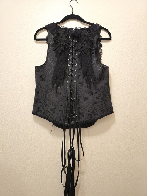 MR Corset Double-Laced Angel Wing Corset Vest (Plus sized!) - Vests ...