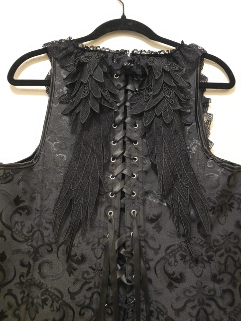 MR Corset Double-Laced Angel Wing Corset Vest (Plus sized!) - Vests ...
