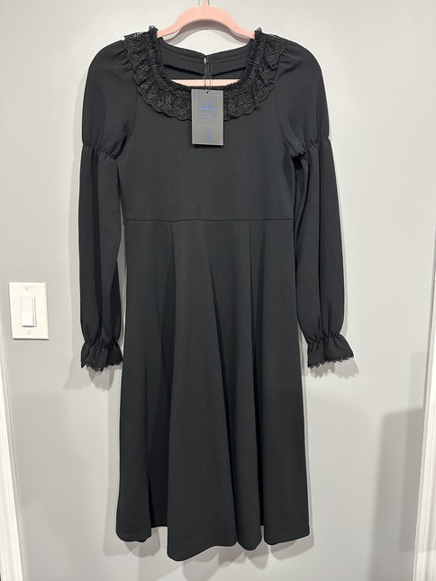 Moi meme Moitie Tiny Rose Catherine OP (Long Sleeve) NWT - Black x ...