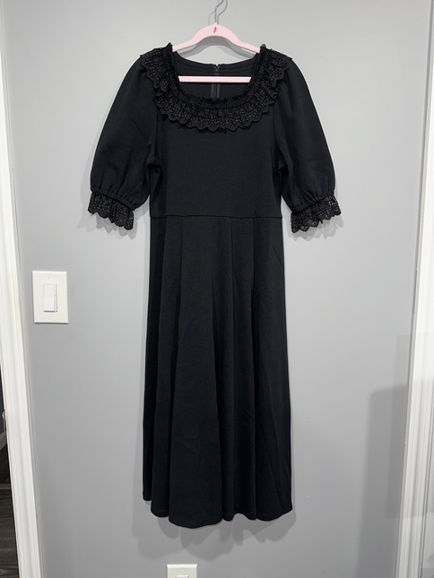 Moi meme Moitie Cross Arch Catherine OP (Elbow Sleeve) NWOT - Black ...