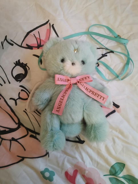 Angelic Pretty Milky Bear SF 10th Anniversary Pochette - Bags and ...