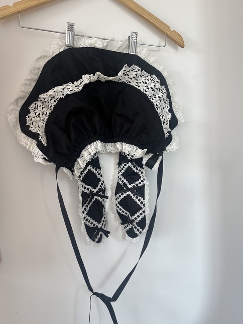 Gothic Bonnet Moonlight Serenade Accessory with Lop Ears - Bonnets ...