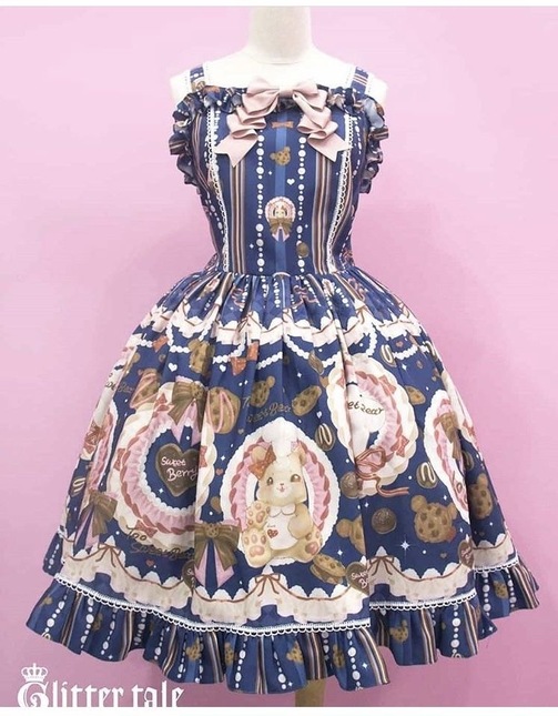 Glittertale Sweetie Bear JSK +VERY PLUS SIZE FRIENDLY+ - Jumperskirt ...