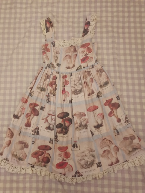 kaneko book of mushrooms JSK - Jumperskirt - Lace Market: Lolita ...