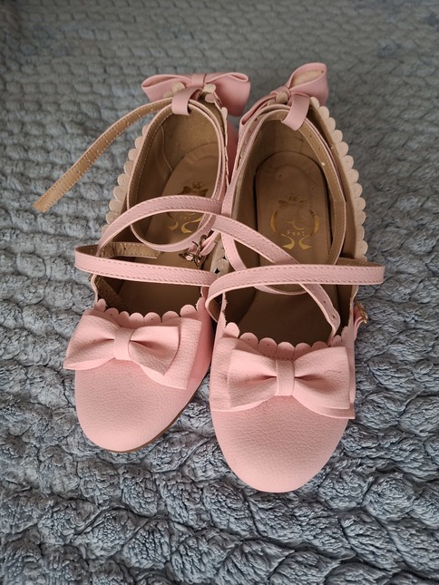 Cotton Candy Feet - Pink shoes, 37BR - Shoes - Lace Market: Lolita ...