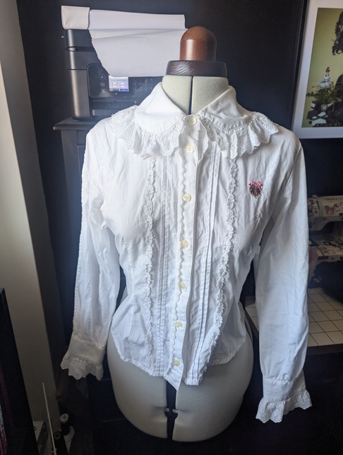 BTSSB Logo Back Pintuck Blouse - Blouses - Lace Market: Lolita Fashion ...