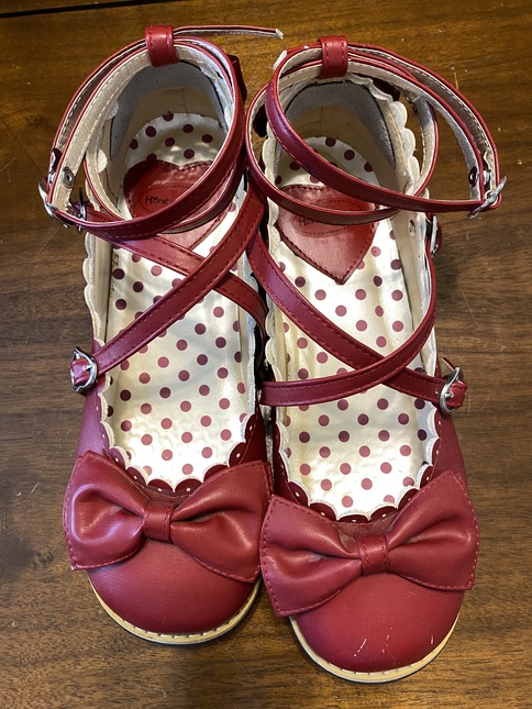 Red Tea Party Style Shoes Honey Cherry - Shoes - Lace Market: Lolita ...