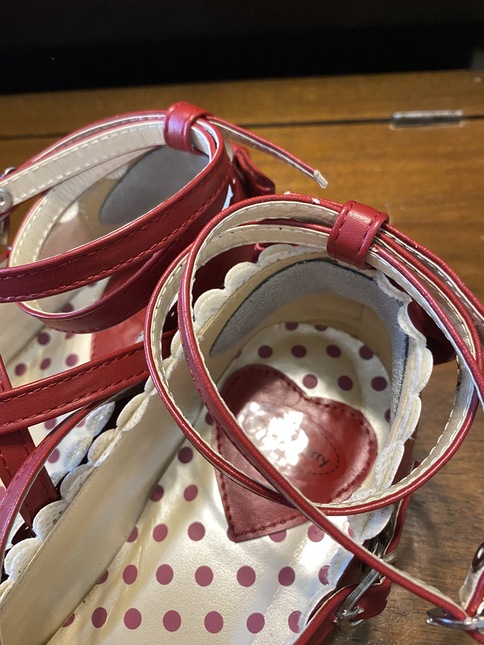Red Tea Party Style Shoes Honey Cherry - Shoes - Lace Market: Lolita ...