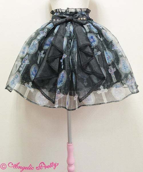 Angelic Pretty Milky Cross Skirt Black ap - Skirts - Lace Market ...
