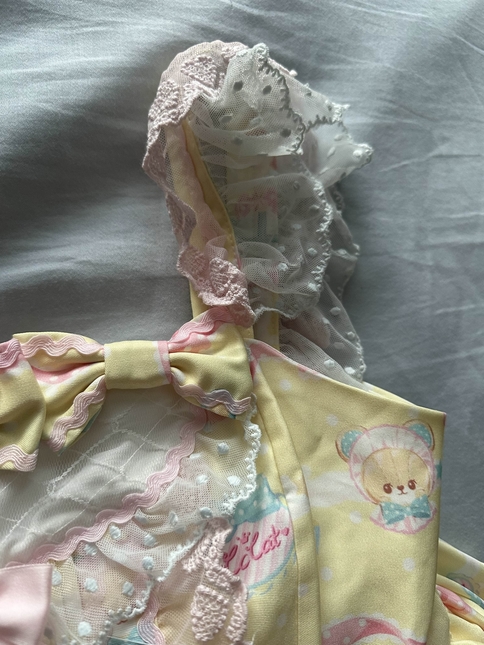 [Lot of 2] CC Cat ~ Rainbow Doll House JSK + Necklace - Dresses - Lace Market: Lolita Fashion Sales