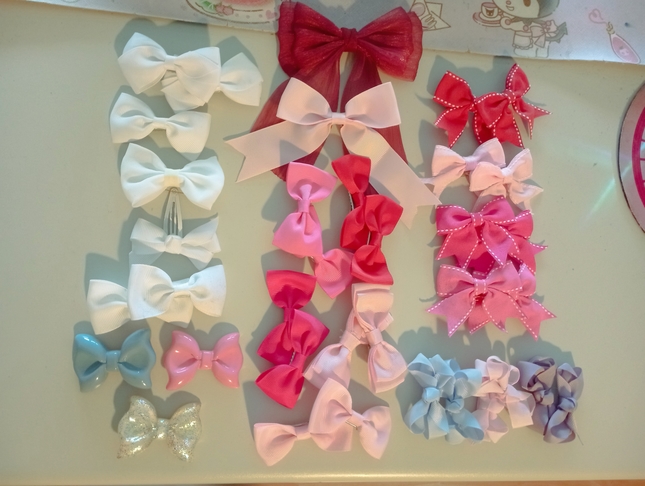 Set of too many bows lmao - Hair Accessories - Lace Market: Lolita ...